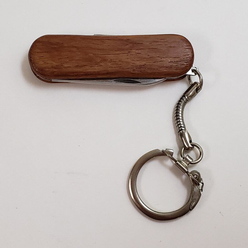 D.L. Evans Bank Knife Key Chain - Etsy