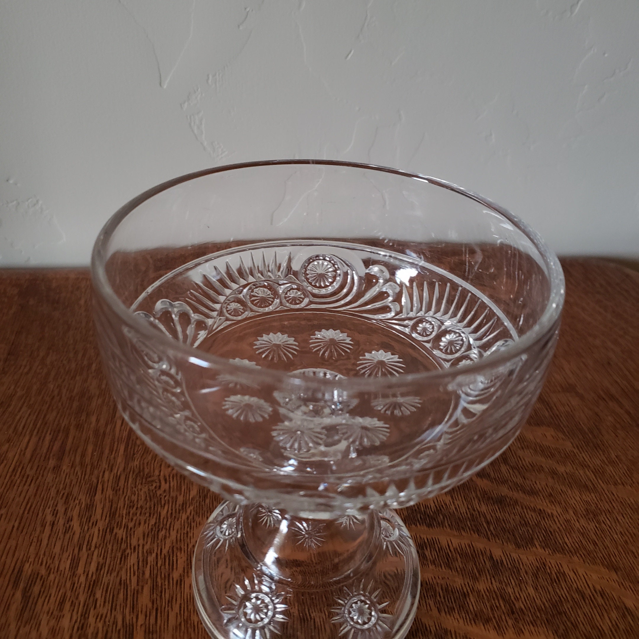 EAPG Covered Compote Esther by Riverside Glass Works | Etsy