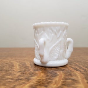 Westmoreland Milk Glass Swan Toothpick - Etsy