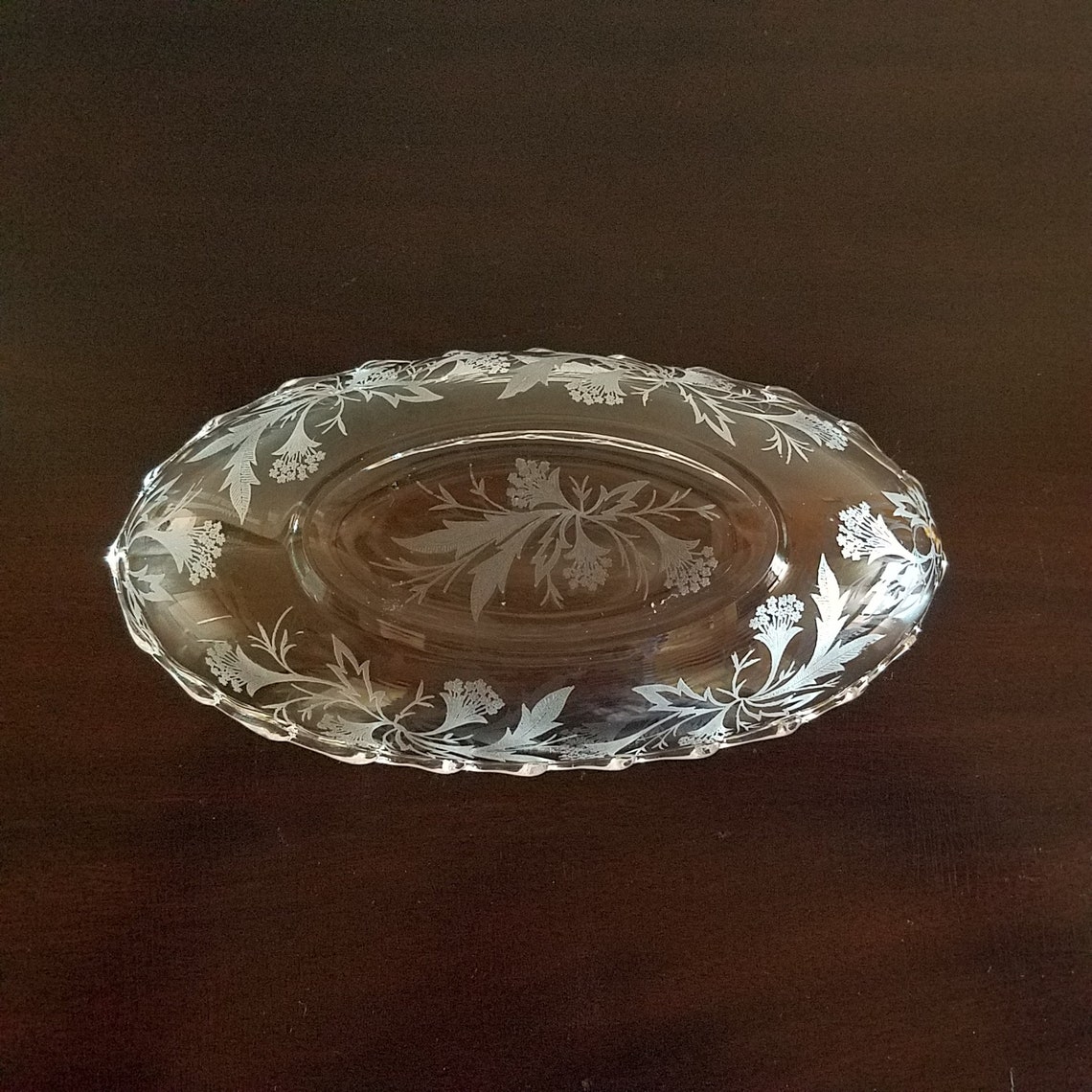 Fostoria Heather Celery Dish - Etsy