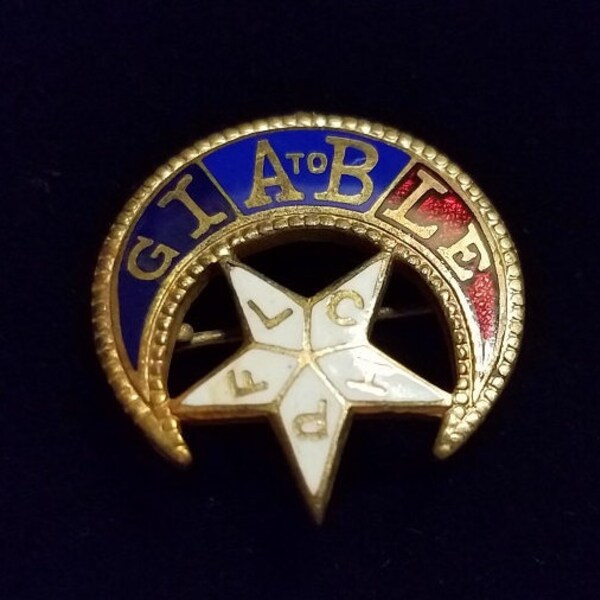 Antique Shriners Pin - Etsy
