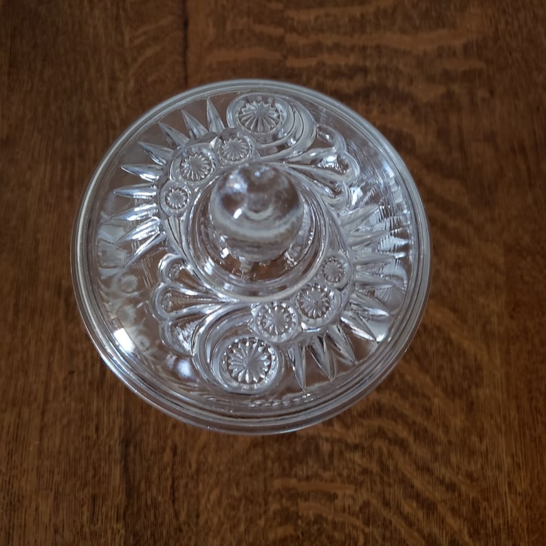 EAPG Covered Compote - Esther by Riverside Glass Works - Etsy