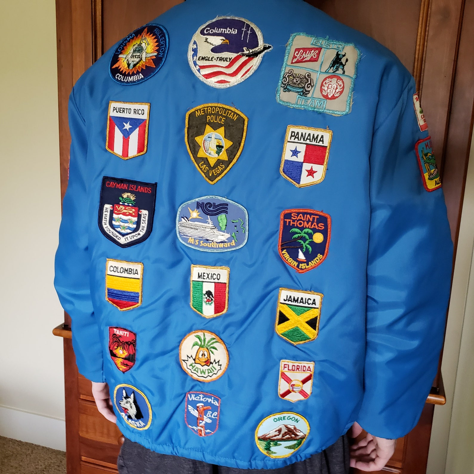 1980's NASA Mission Patch Jacket Total of 35 Patches - Etsy