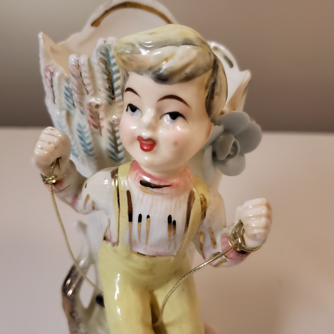 Vintage Children Jumping Rope Figurine Vases by Ucagco - Etsy