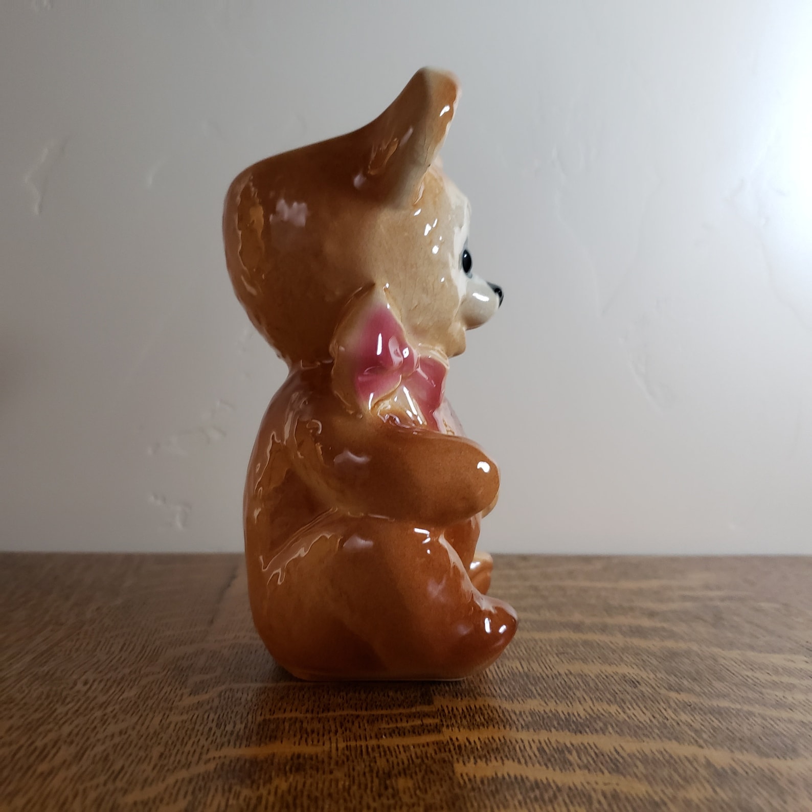 Royal Copley Ceramic Teddy Bear Vase - Etsy