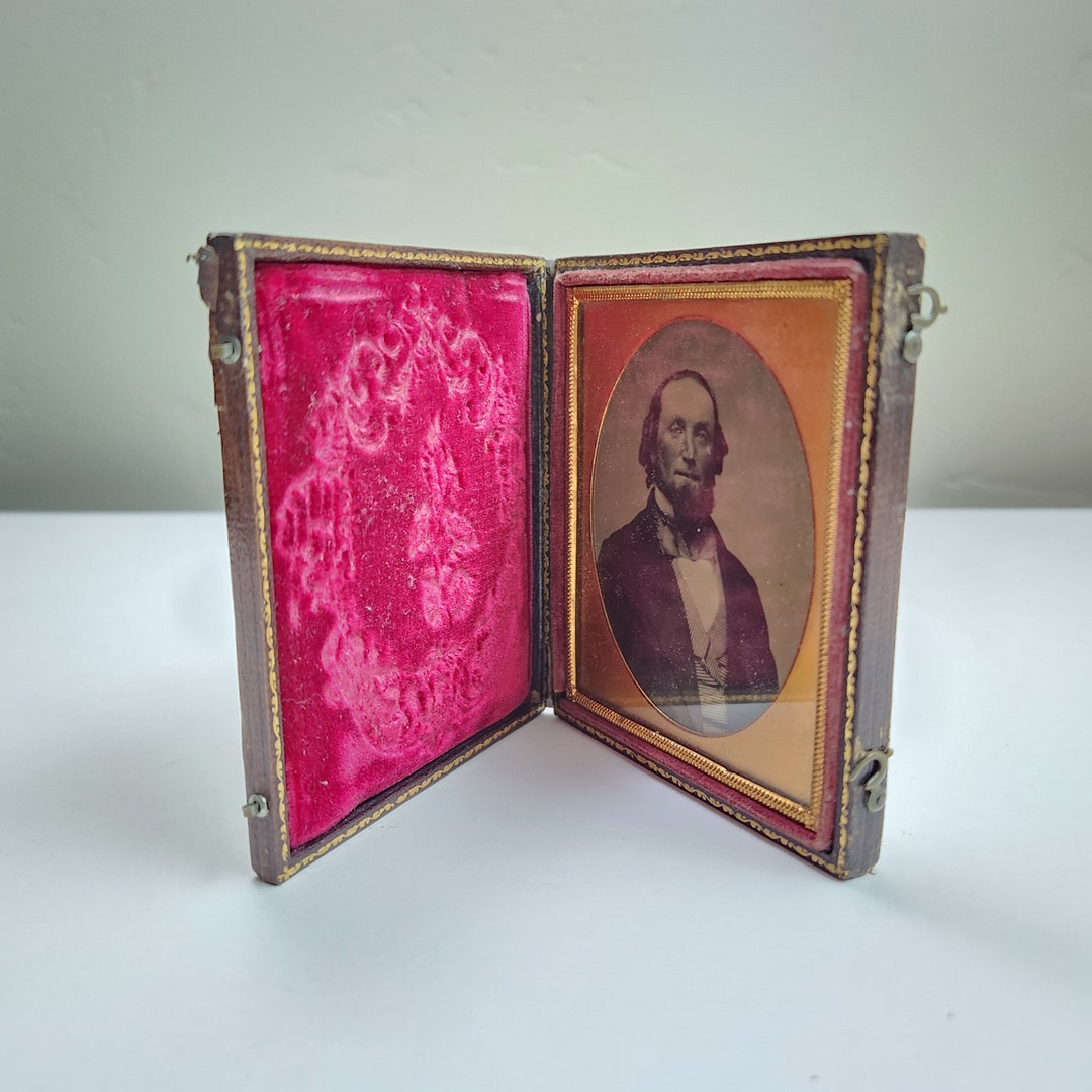 1860s Ambrotype Photograph With Case - Etsy