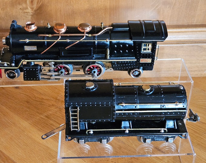 Prewar Lionel O Gauge 260E Locomotive and 260T Tender With Original ... Prewar Lionel O Gauge 260E Locomotive and 260T Tender With Original ...