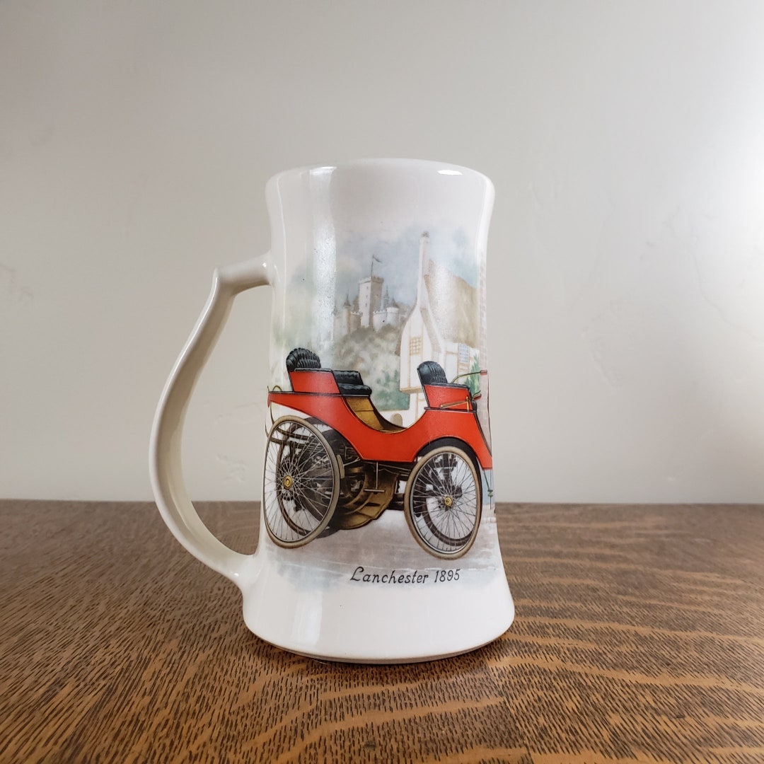 Mccoy Pottery Beer Stein Mug - Lanchester 1895 - Etsy