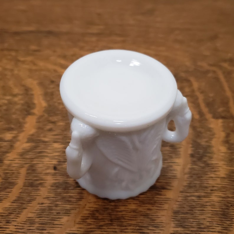 Westmoreland Milk Glass Swan Toothpick - Etsy