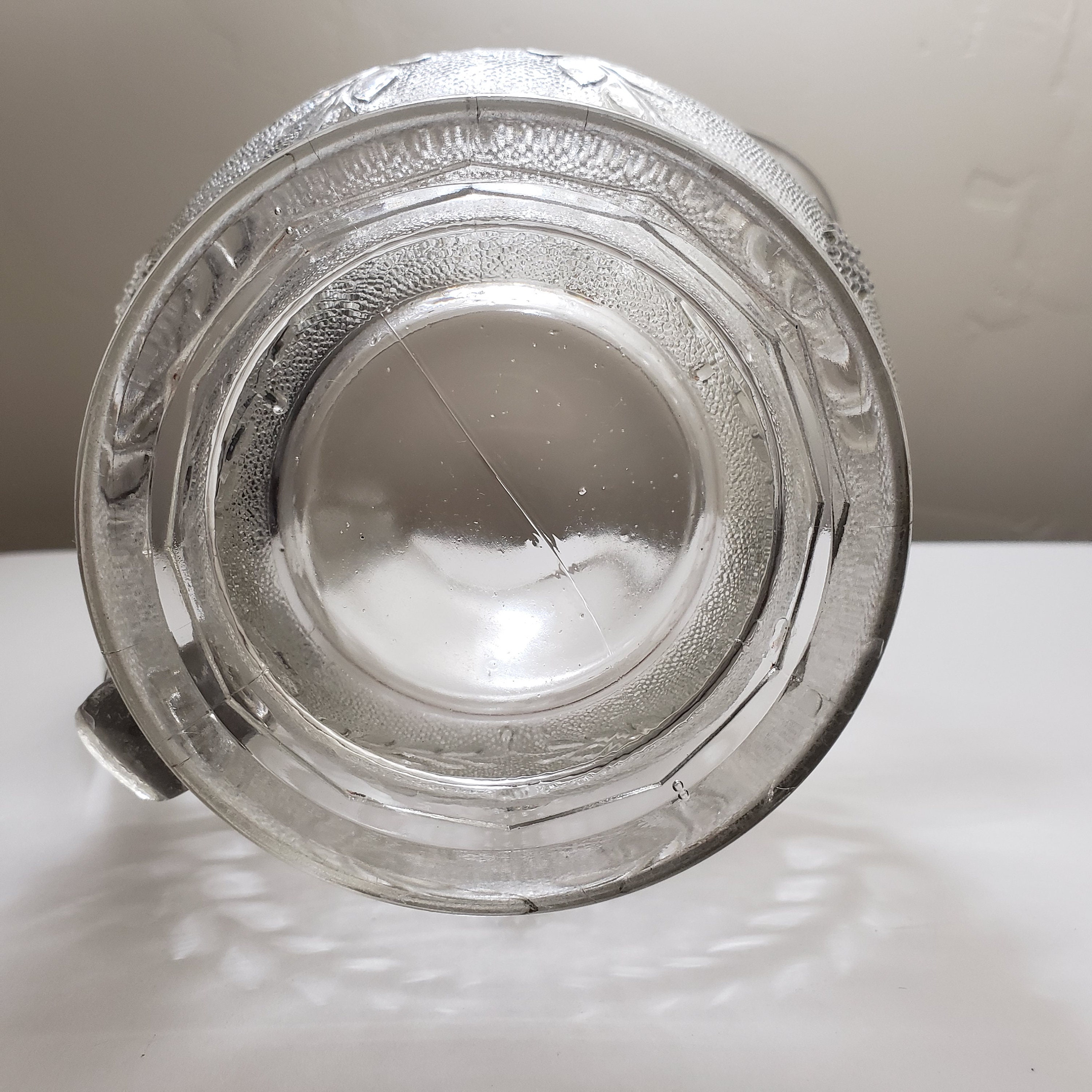 EAPG Stippled Grape Festoon Water Pitcher - Etsy