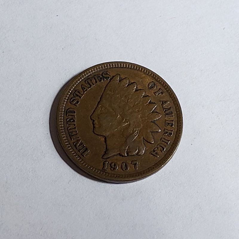 1907 Indian Head - Etsy