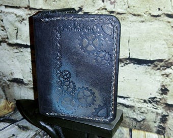 Steampunk wallet | Etsy