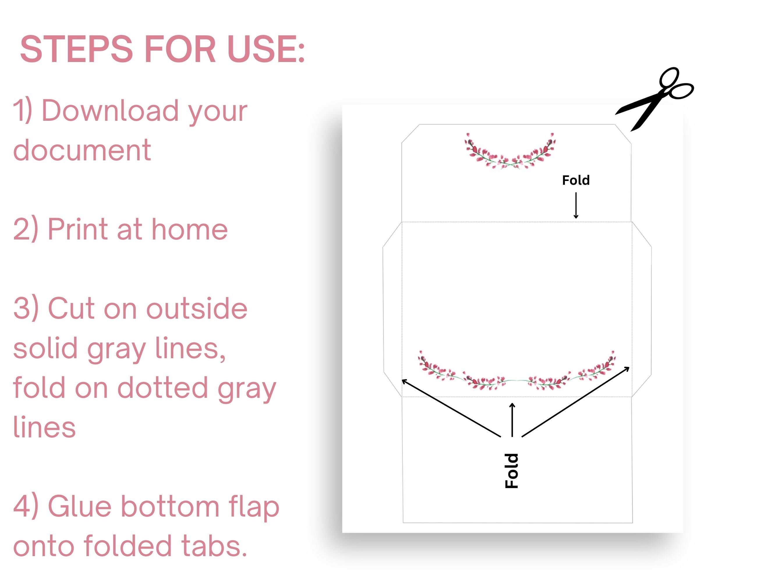 Printable Mother's Day Coupons, Two Sizes, Last Minute Gift, Envelopes ...