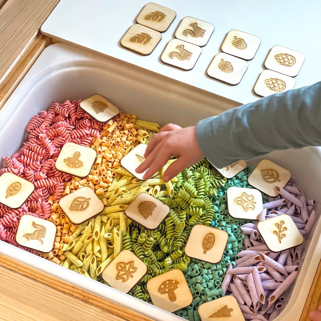 Preschool Memory Match || Wooden Forest Themed Matching Game for ...