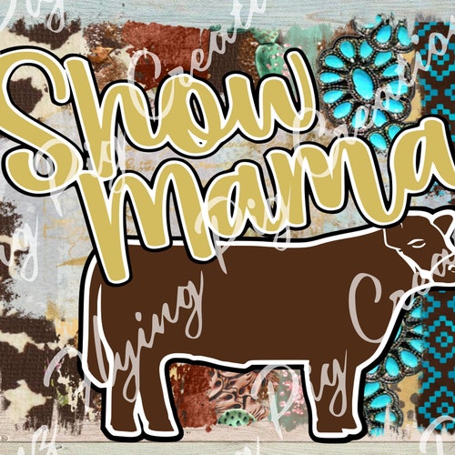 HEIFER Digital File Sublimation Show Heifer Design - Etsy