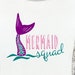 Mermaid Squad Squadgoals Mermaids Tail With Waves Summer Fun I Wanna Be ...