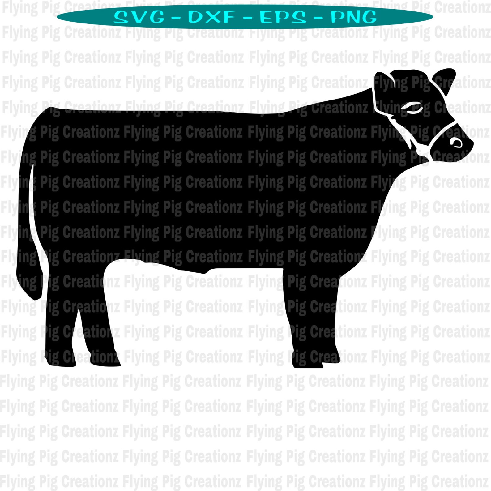 Cow Svg Steer Svg Heifer Svg Livestock Svg Show Stock Clip - Etsy