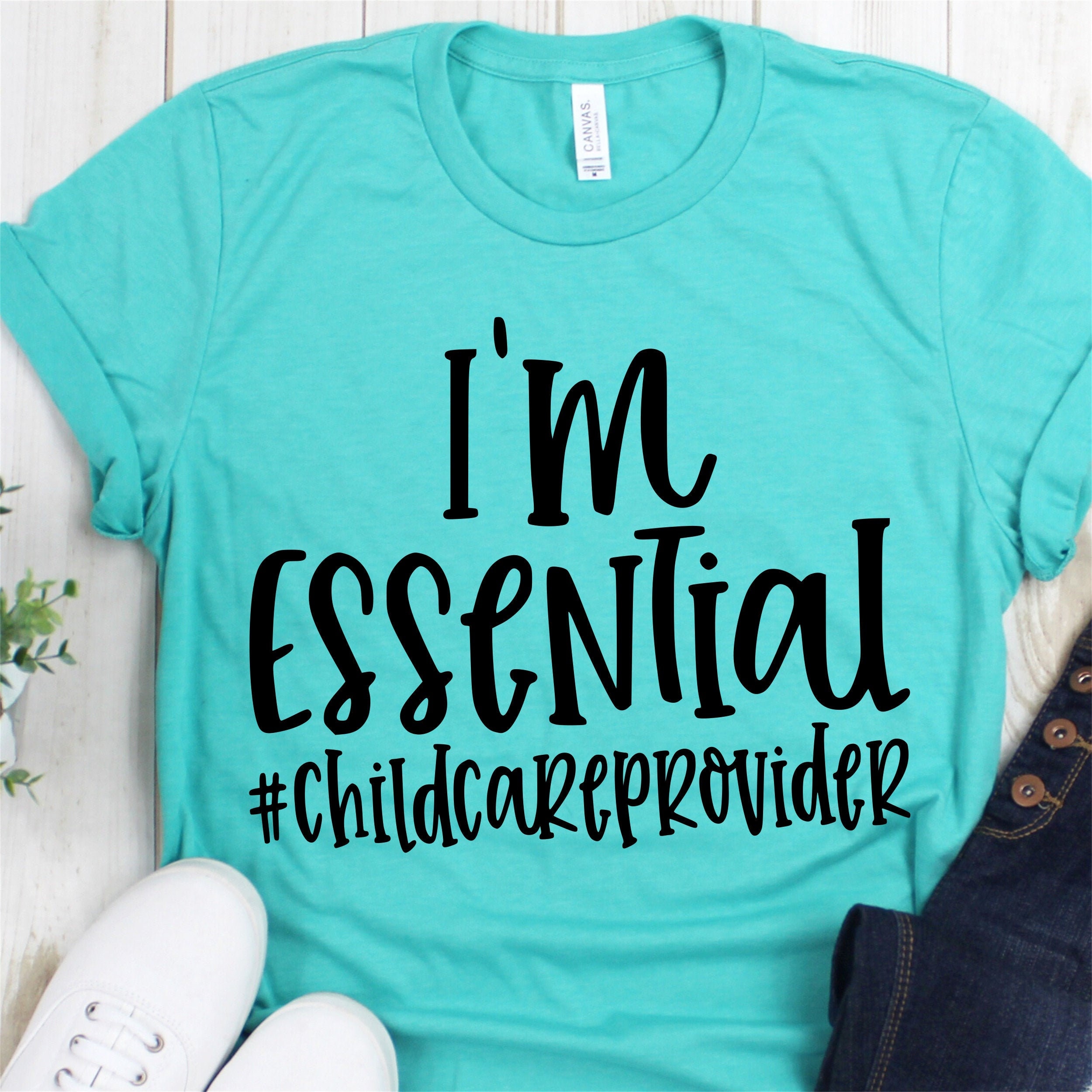 I'm Essential Child Care Provider Svg 2020 Essential Svg | Etsy