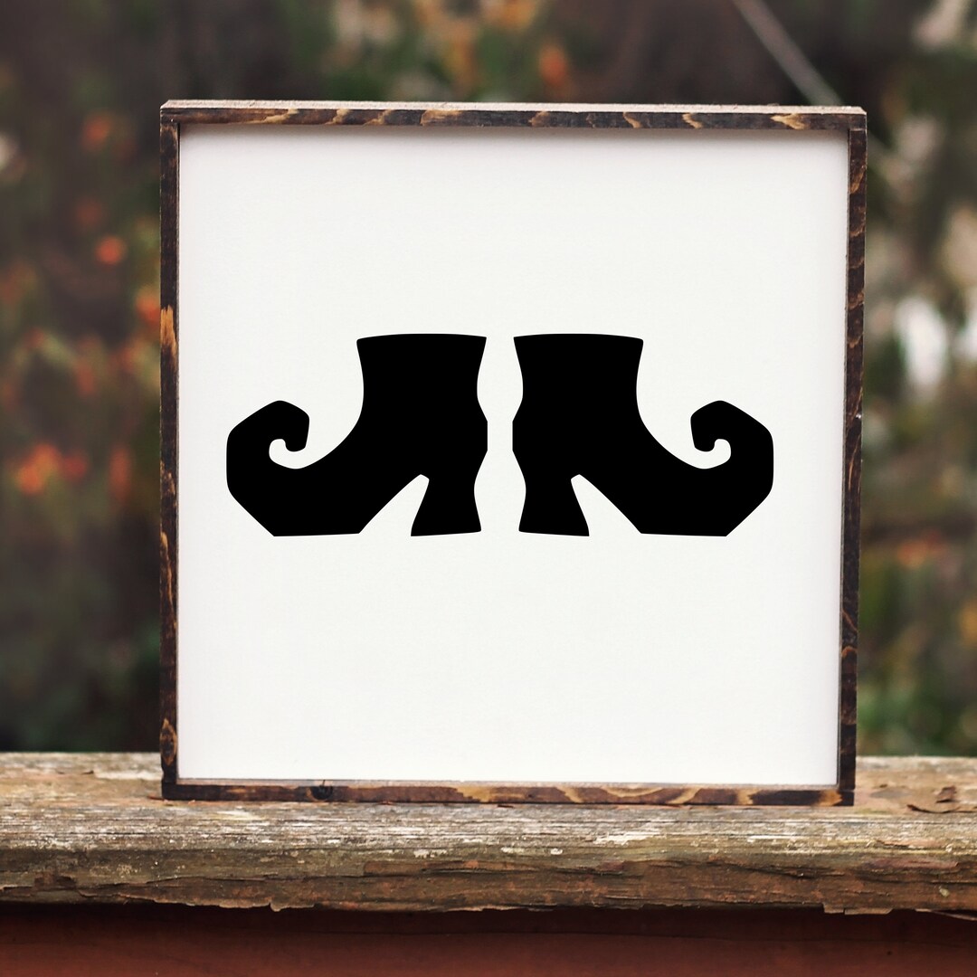 Witch Svg, Witch Shoes Svg, Witch Boots Svg, Witches Pointed Shoes Svg ...