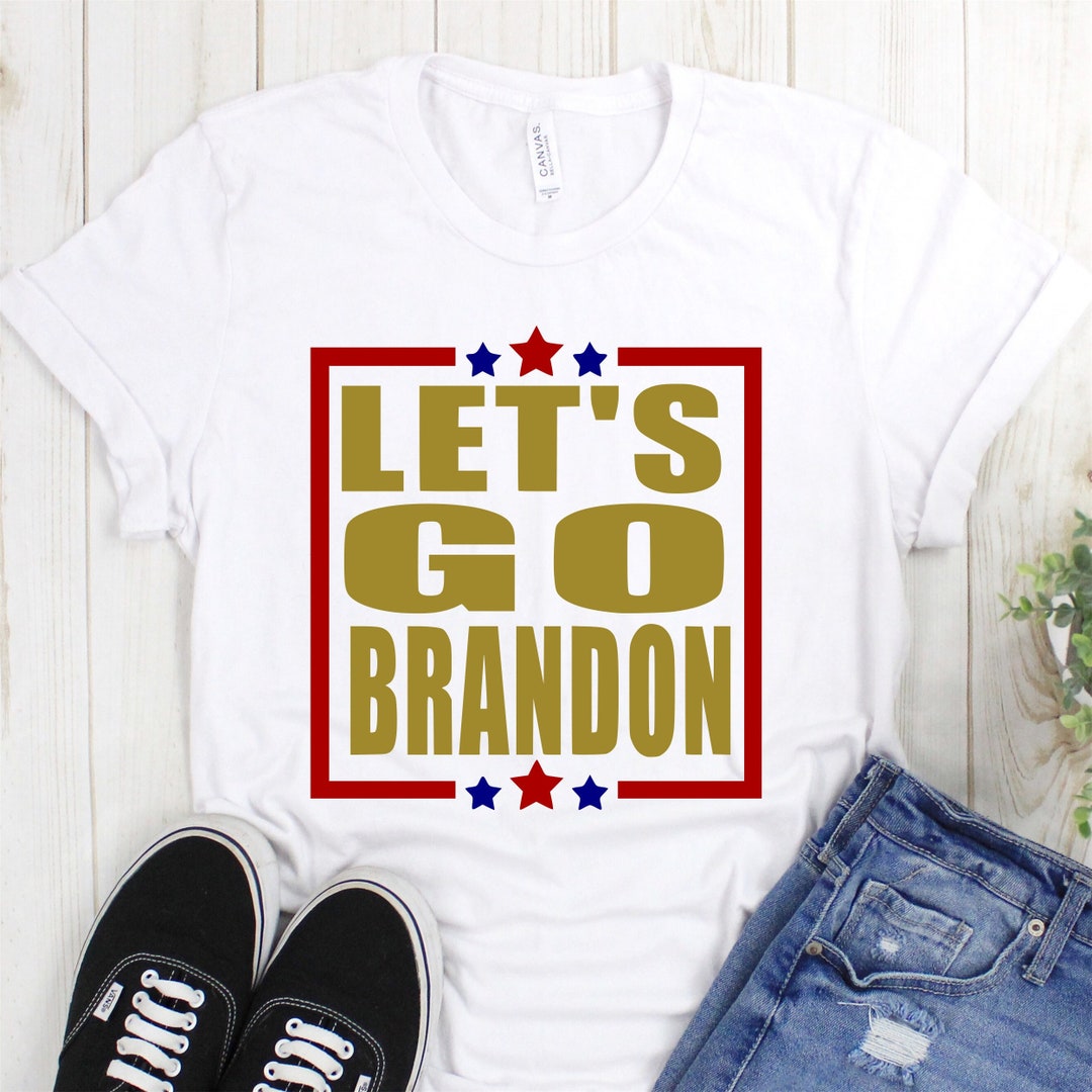 Brandon Svg, Lets Go Brandon Svg, Go Brandon Svg, USA Svg, Stars and ...
