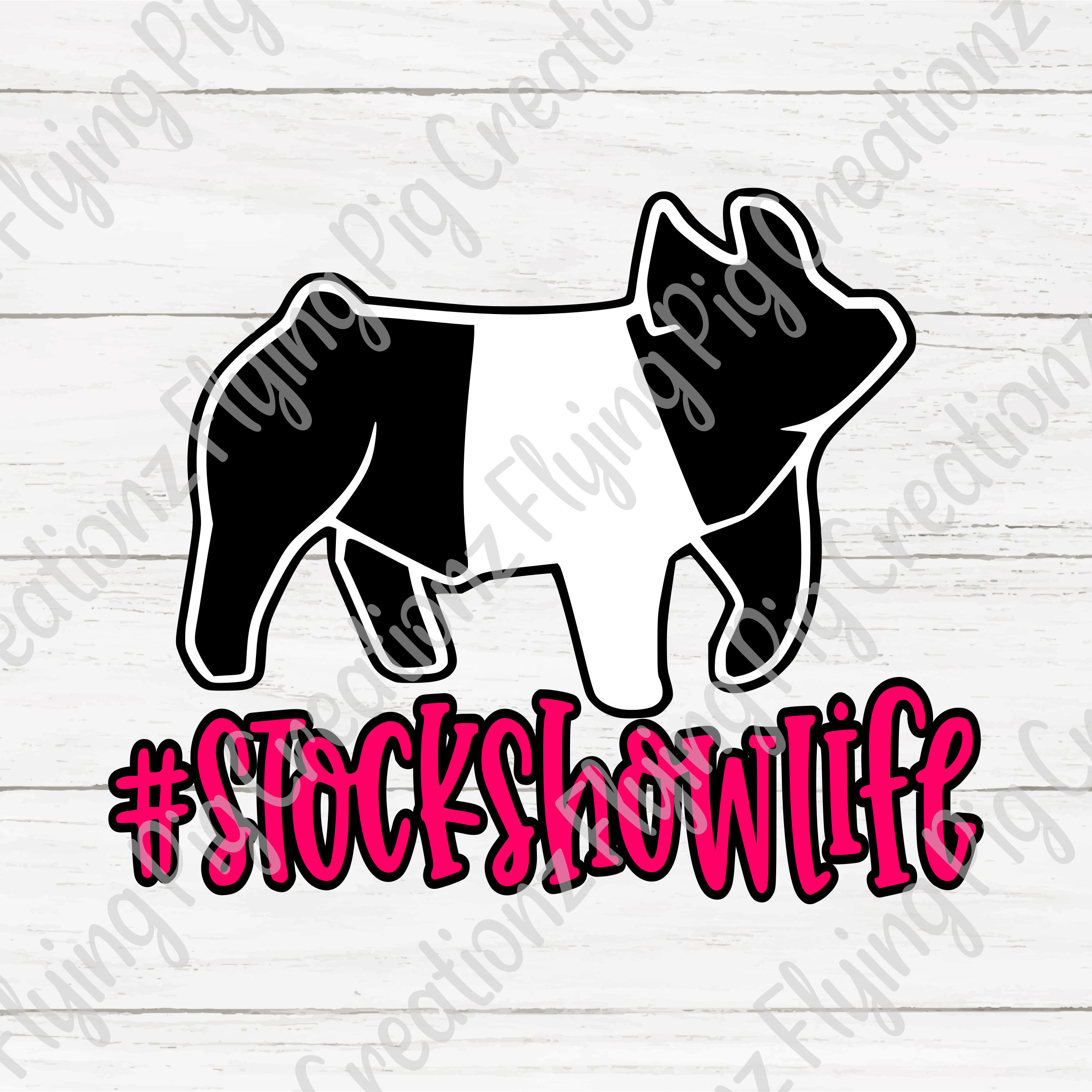 Livestock Show Pig Clip Art