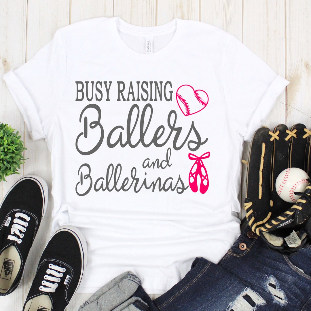 Baseball Svg, Ballerina Svg, Baseball Mom Svg, Baseball and Ballet Svg ...