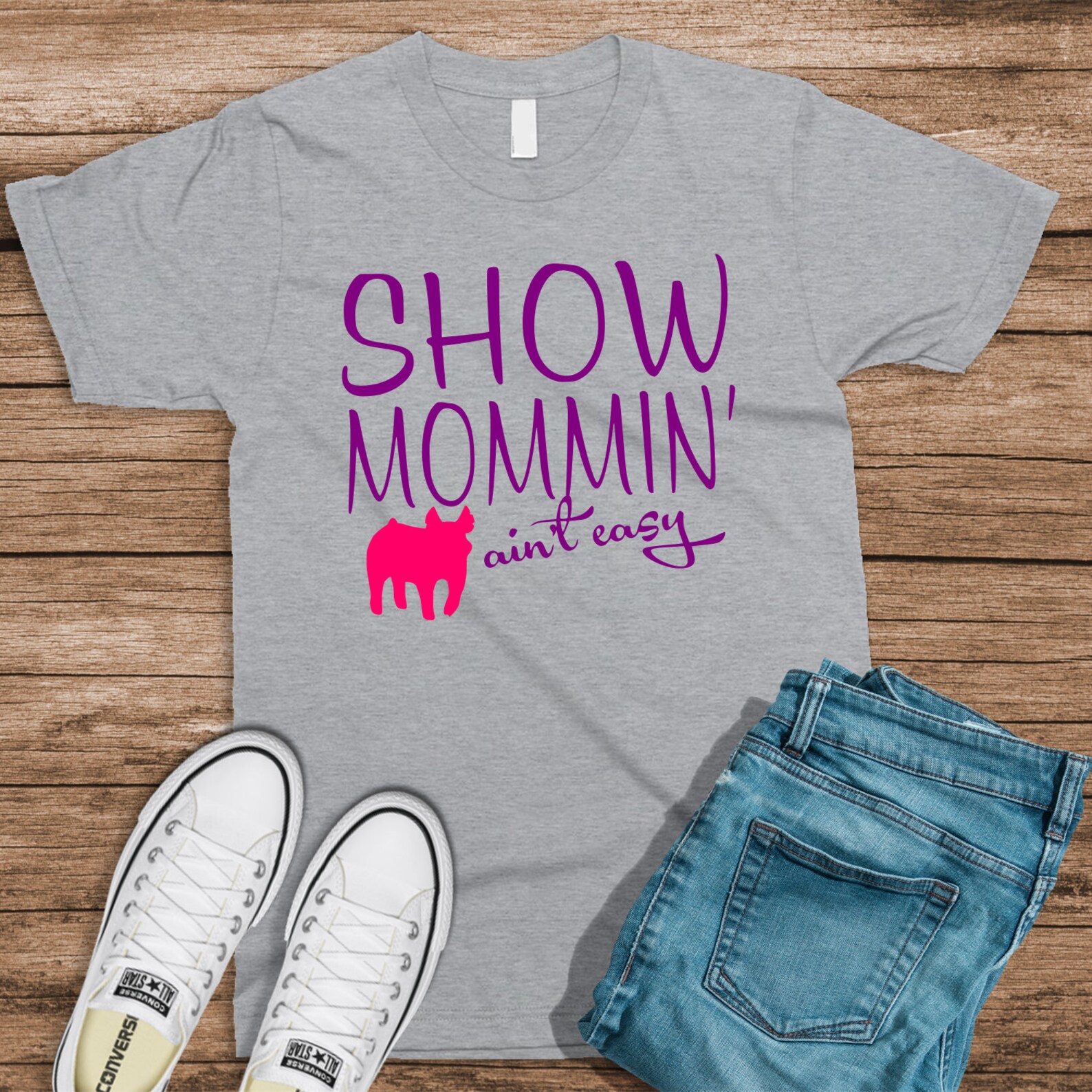 Pig Svg Show Mom Svg Show Pig Svg Show Mommin Svg Show - Etsy
