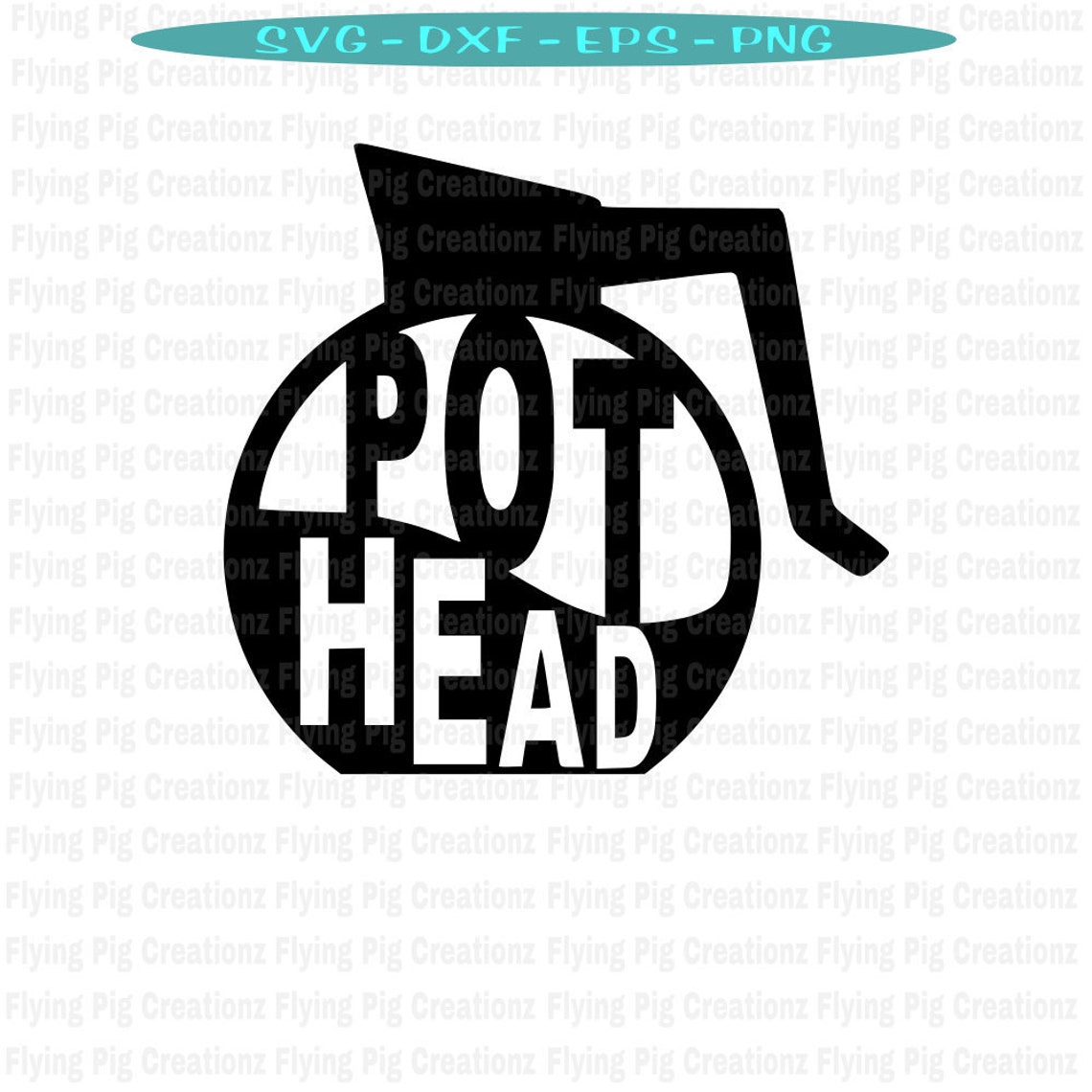 Pot Head SVG Pothead Svg but First Coffee Svg Coffee Svg | Etsy
