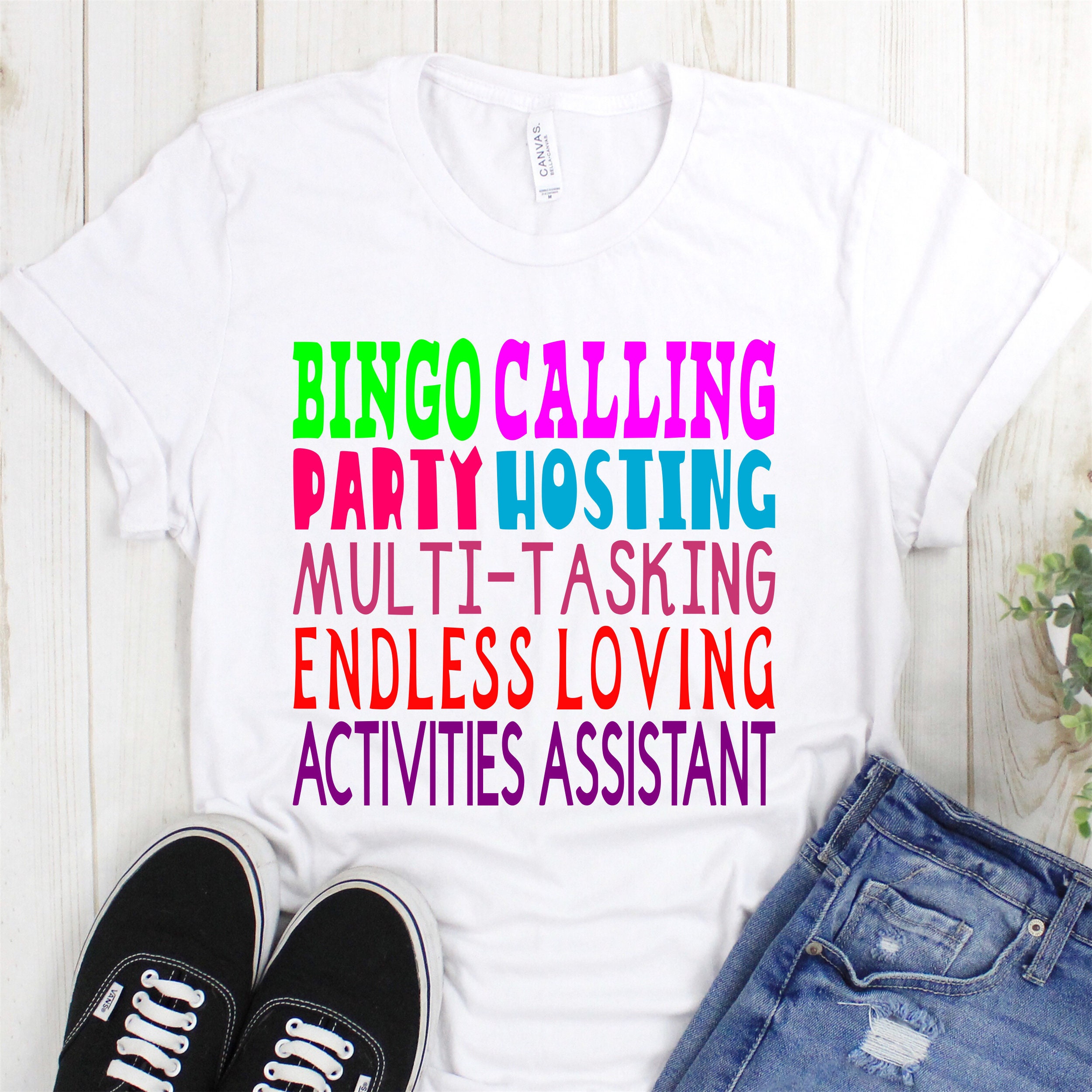 Activities Assistant Svg Bingo Svg Bingo Calling Svg - Etsy