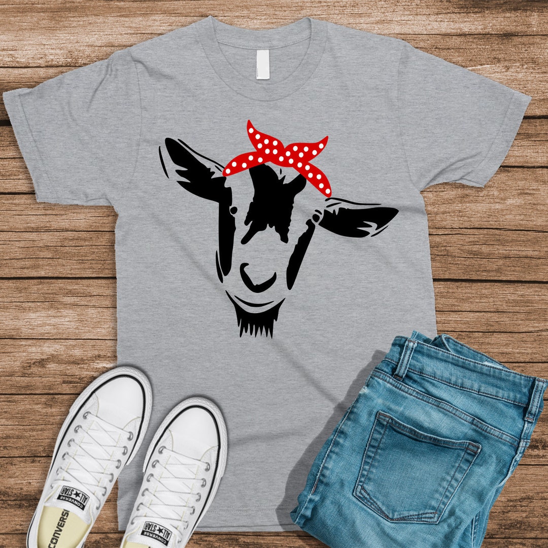 Goat With Bandana Svg Goat Svg Show Goat Svg Goat With Hair - Etsy Canada