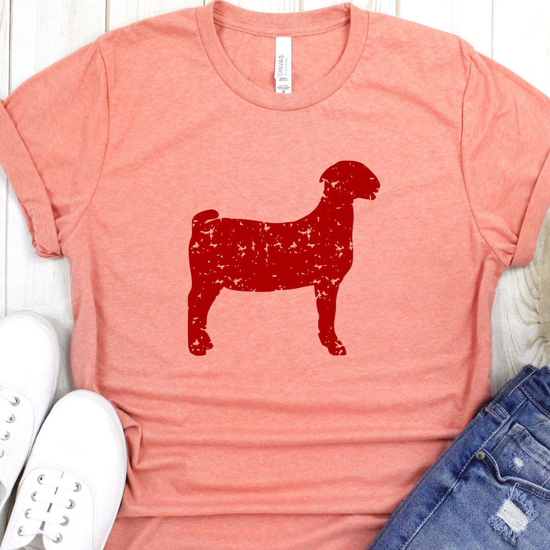 Goat Svg, Show Goat Svg, Distressed Goat Svg, Live Love Show Svg, 4H ...