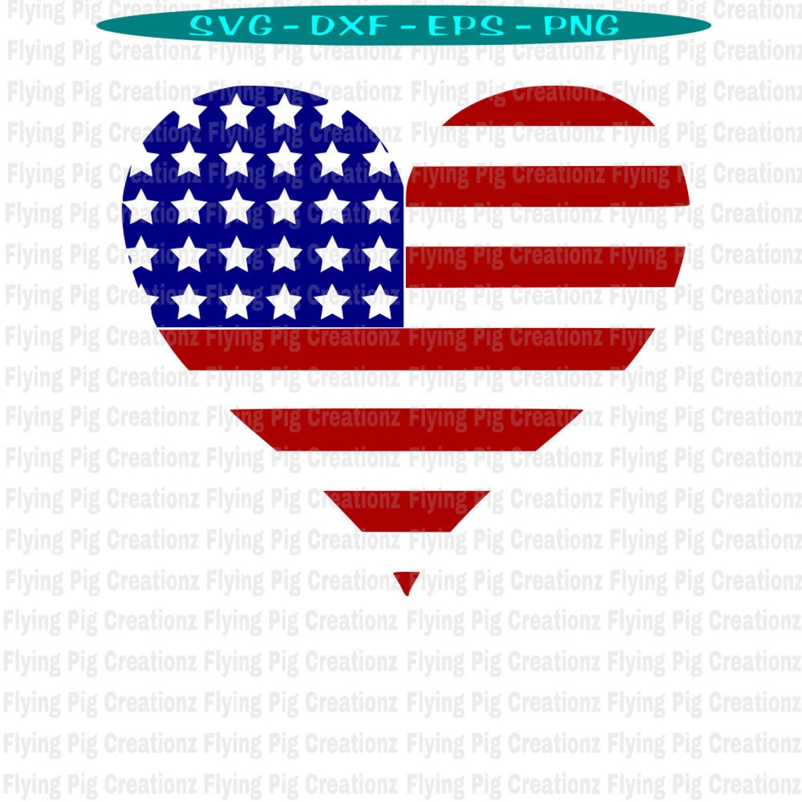 Flag Svg Flag Heart Svg USA Flag Svg American Flag Svg - Etsy