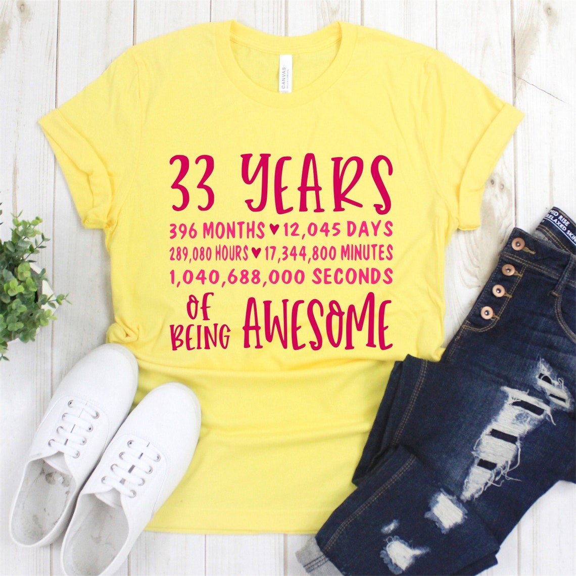 33 Years Old Svg 33rd Birthday Svg Thirty-three Svg 33 and - Etsy