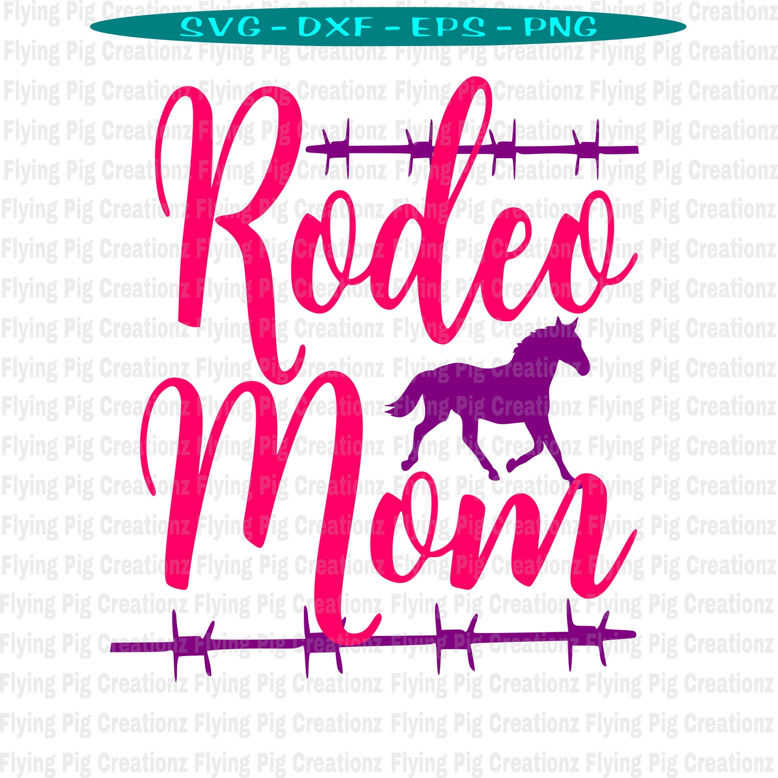 Rodeo Svg Rodeo Mom Svg Show Mom Svg Horse Mom Svg Show | Etsy