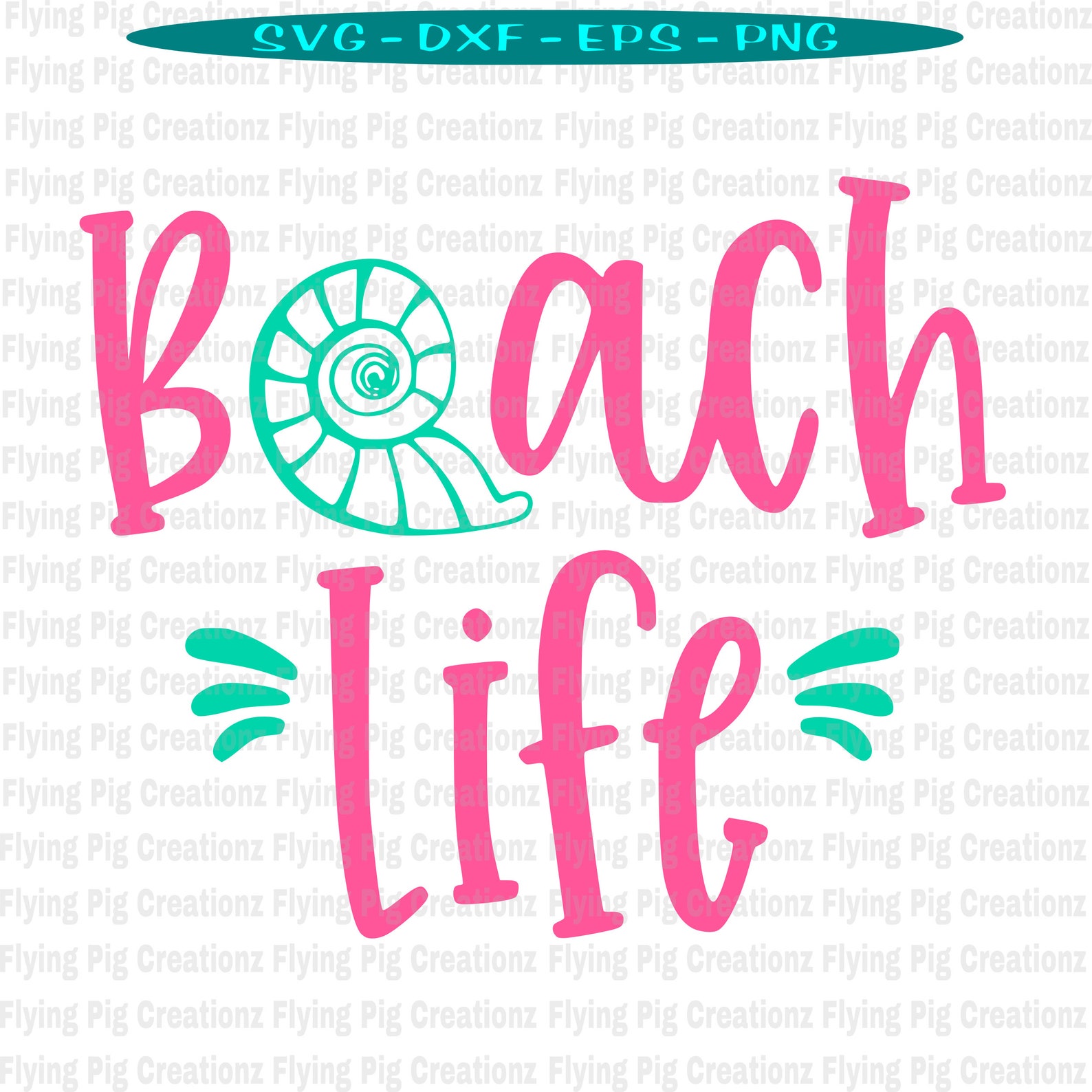 Beach Life svg Beach svg Seashell svg Vacation Shirt svg | Etsy