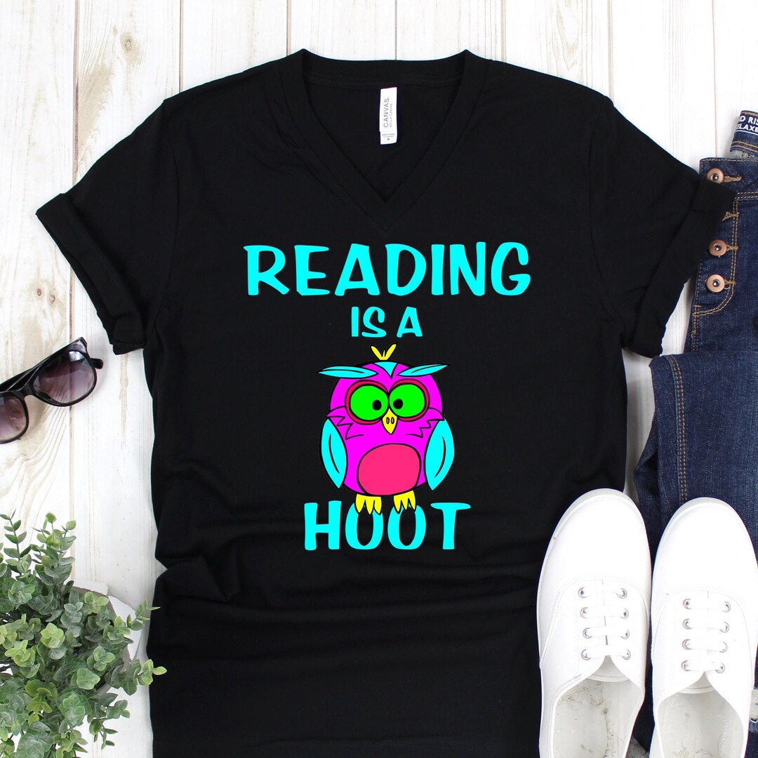 Reading is a Hoot Owl Teacher Teaching Read Books Owling Around - SVG ...