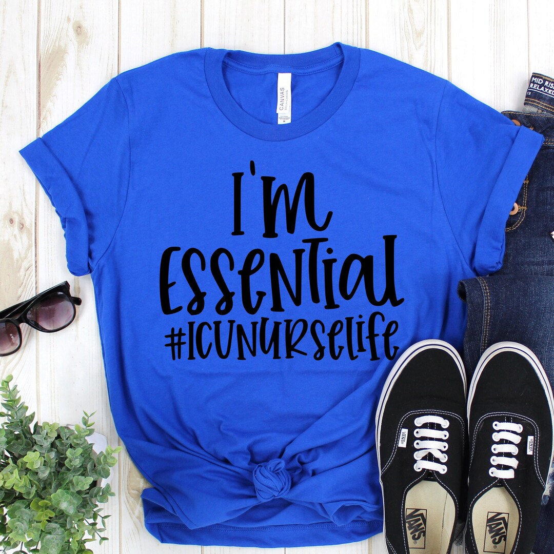 I'm Essential ICU Nurse Svg, 2020 Essential ICU Nurse Svg, Essential ...