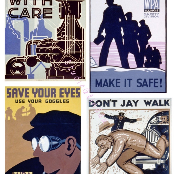 Safety Posters - Etsy