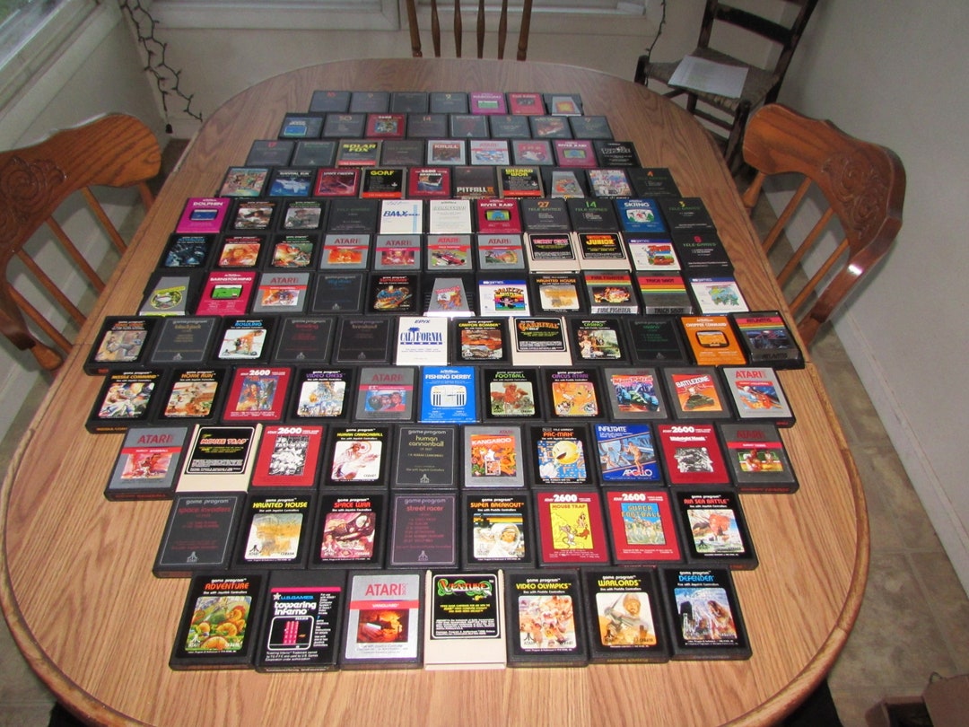 Atari 2600 Games Near Mint - Etsy