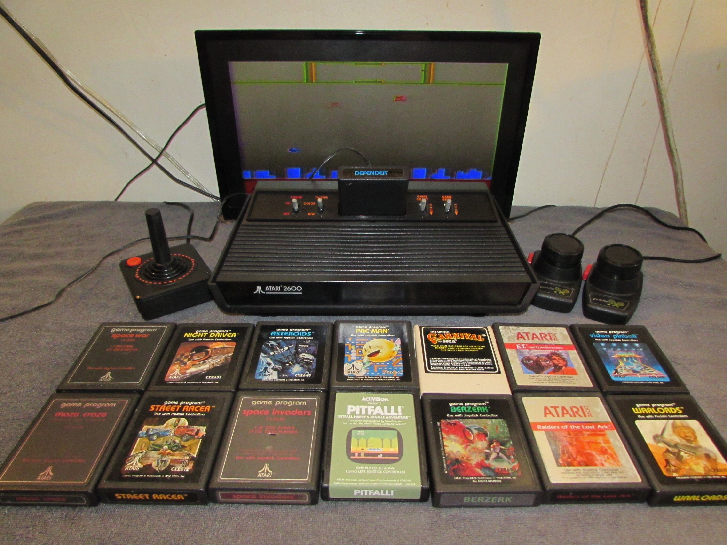 Atari 2600 Vader System Complete System With Games Controllers - Etsy