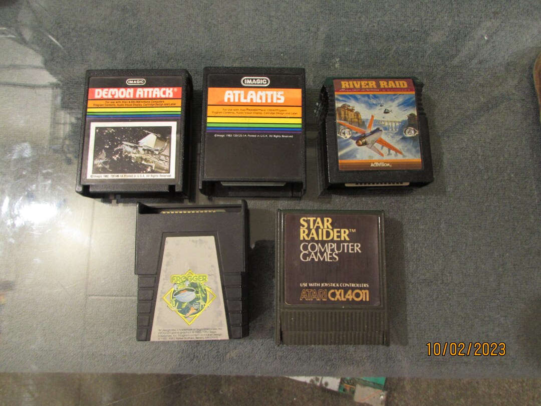 Atari Coleco Nintendo Sega Atari Systems Games and Accessories - Etsy