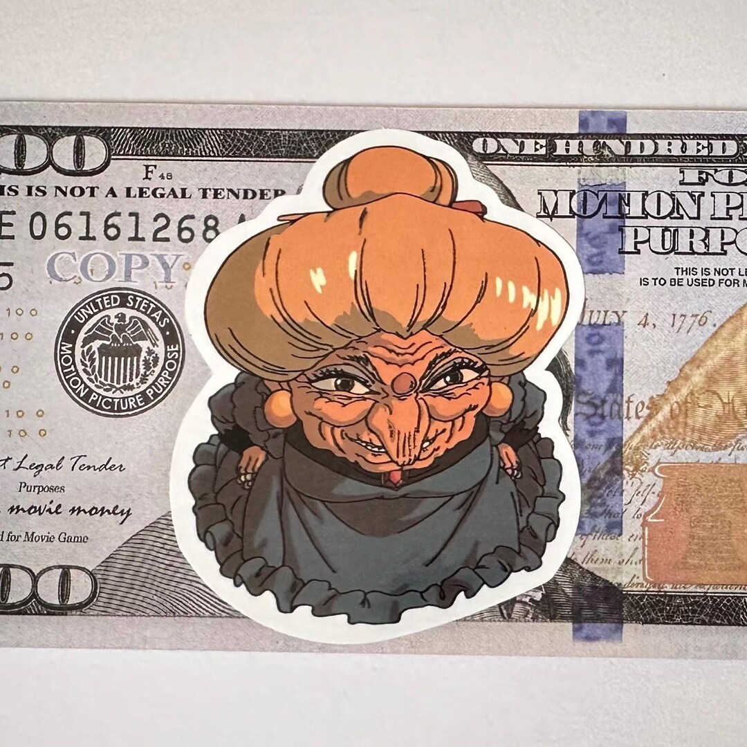 Spirited Away Theme 100 Prop Bill Placeholders for Cash Stuffing, Bill ...