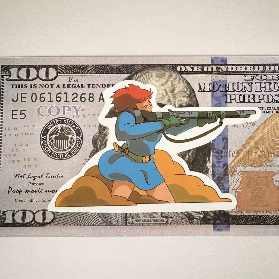 Nausicaa Theme 100 Prop Bill Placeholders for Cash Stuffing, Bill ...