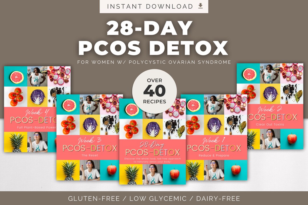 28-day PCOS Detox Program | PCO Tea, Smoothie, Salads | PCOS Recipes ...