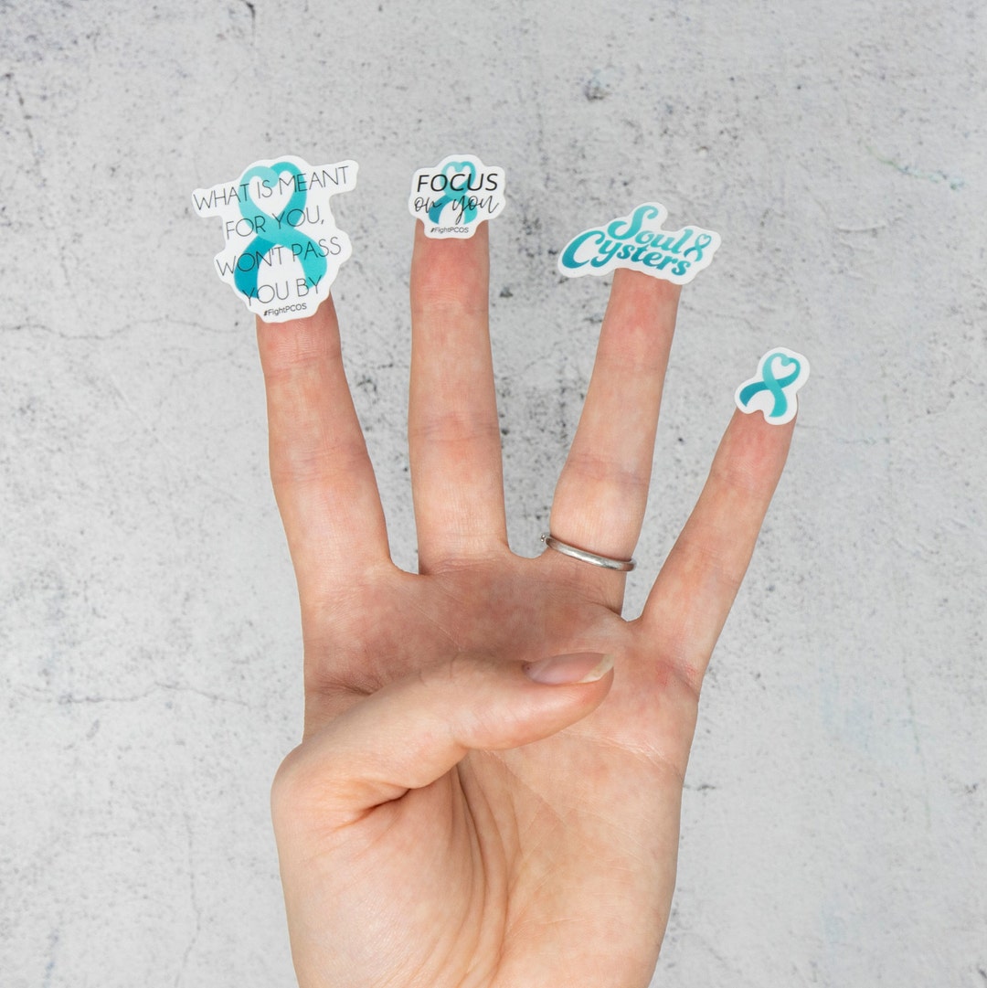 PCOS Motivational Stickers | Polycystic Ovarian Syndrome Stickers ...