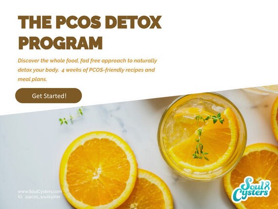 28-Day PCOS Detox Program PCO Tea Smoothie Salads PCOS | Etsy