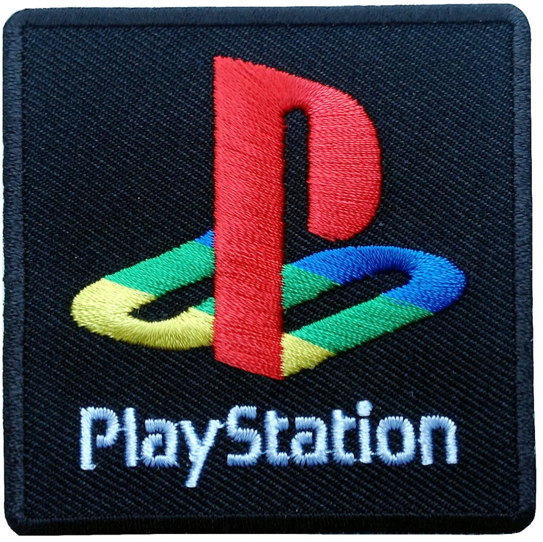 PS2 Retro Logo Play Station Game Collectible Patch - Etsy