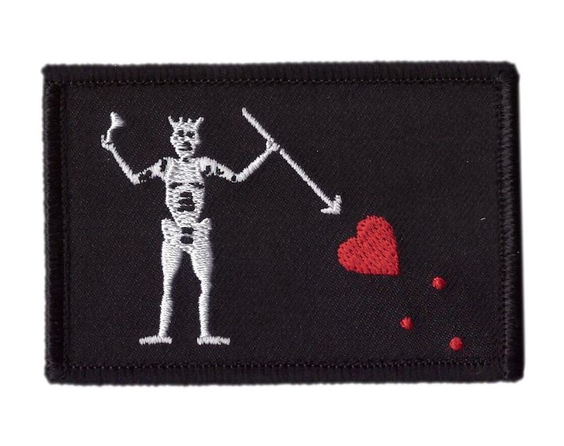 Blackbeard Pirate Flag Tactical Patch - Etsy Canada