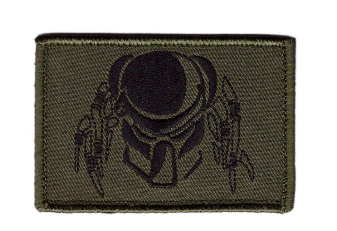 Predator Alien Patch (camo Green) - Etsy