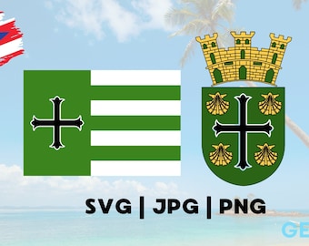 Escudo De Puerto Rico - Etsy